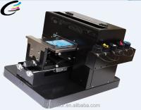 China FCOLOR Size Small A4 UV LED Flatbed Printer Mini UV Printing Machine for sale