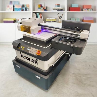 China OEM UV Flatbed Printer 600x900mm Full Automatic Uv Printing Machine CE Certified for sale