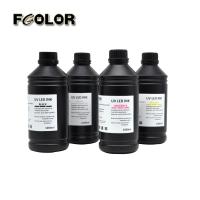 China Fcolor Excellent Fluency LED Cure UV Ink for Epson XP600 Printhead for sale