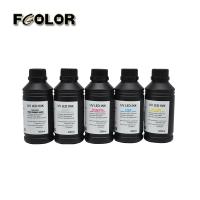 China Fcolor Excellent Fluency LED Cure UV Ink for Epson XP600 Printhead for sale