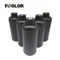 China Fcolor High Quality Soft Flexible Neutral UV Ink for Leather Printing for Epson I3200 Uv Flatbed Printer for sale