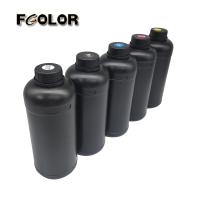 China Fcolor High Quality Soft Flexible Neutral UV Ink for Leather Printing for Epson I3200 Uv Flatbed Printer for sale