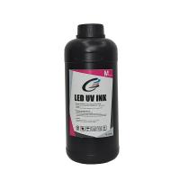 China Fcolor Special LED UV Cure Ink White Ink for Epson Flatbed I3200 UV Printer on Leather Printing for sale