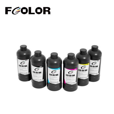 China Manufacturer LED UV Ink for Ricoh Gen5 Gen4 UV Printer Ink for sale