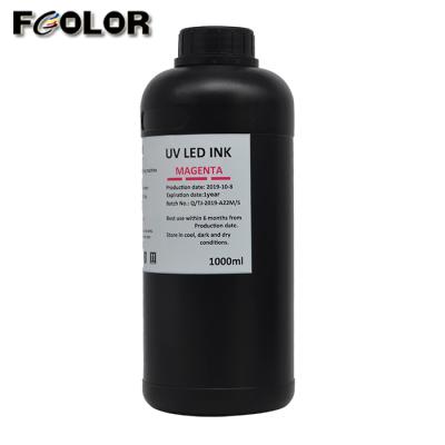 China APEX 5 Colors Uv Led Curable Ink for Apex Uv Printer 4060 Uv6090 for sale