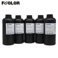 China APEX 5 Colors Uv Led Curable Ink for Apex Uv Printer 4060 Uv6090 for sale