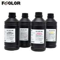 China APEX 5 Colors Uv Led Curable Ink for Apex Uv Printer 4060 Uv6090 for sale
