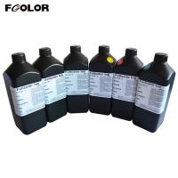 China 500ml 1000ml High Adhesion UV Printing Ink Oil Based For Epson Xp600 DX5 Printhead for sale