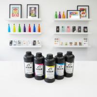 China 1000ML Neutral Flexible LED Curing UV Ink for Epson I3200 U1 Printers BCMY Varnish for sale