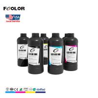 China FCOLOR Price Tinta UV Led Ink for Epson Printer 1390 1400 L800 R290 R330 R1800 R2000 R2200 R1900 R2400 4880 Flatbed Printer for sale