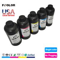 China FCOLOR 1000ml Hard Soft LED UV Ink for Epson I3200 XP600 I1600 TX800 1390 DX5 DX7 UV Printer Ink UV Curing Ink for Ricoh Gen5 for sale