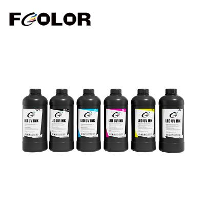 China FCOLOR New 3D TPU Label UV  Ink for UV DTF Printing Inks High Adhesion and Wash Resistance for Raised Labels on Clothing Shoes for sale