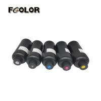 China FCOLOR 1000ML High Adhesion Ricoh Gen6 UV Curable Ink for Ricoh Flatbed Print for sale