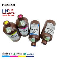 China FCOLOR Invisible LED UV Ink Price for Epson DX5 DX7 R330 XP600 TX800 Printhead UV Ink for sale