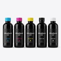 China High Adhesion Hard UV Ink for Ricoh G5 G6 LED UV Printer Ink for Glass Metal Acrylic Ceramic Printing Scratch Resistant 500ml for sale