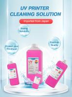 China Fcolor 300ML Led UV Ink Cleaner for Epson I3200 Dtf Printer Head Cleaning Solution for sale