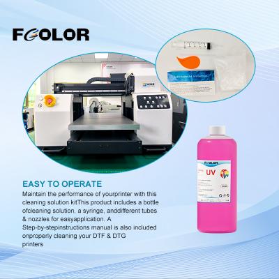 China Digital Printing UV Cleaning Solution Printer Ink Cleaning Liquid For Printer Xp600 for sale
