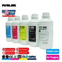 China FCOLOR Good Quality Digital Printing Compatible Textile Pigment Ink DTG Ink for Ricoh Gen5 Epson Printhead for sale