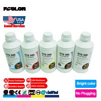 China FCOLOR C M Y K Textile Pigment DTG Ink with Dupont White Dtg Ink for Epson 5113 4720 for sale