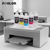 China FCOLOR High Density White Bulk DTG Printing Ink for Epson Surecolor F2000 F2100 F 2000 2100 Digital T Shirt Textile Printer for sale