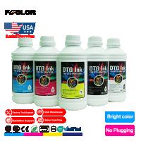 China 500Ml Premium White T-Shirt Garment Textile Printing DTG Ink for Epson I3200 XP600 DX7 L1800 L850 DTG Printer for sale