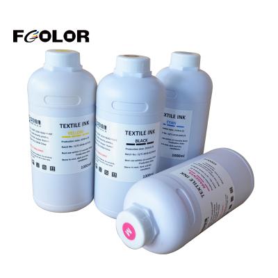 China High Quality 1000ML DTG Textile Ink by FCOLOR for Epson Printhead - Ideal for Digital Fabric & Garment Printing for sale