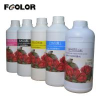 China FCOLOR Water Resistance Textile Printing Silicone Ink for Garment Embossed for sale