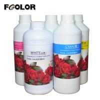 China FCOLOR Water Resistance Textile Printing Silicone Ink for Garment Embossed for sale