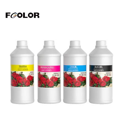 China FCOLOR Reactive Ink Digital Textile Printer Textile Printing Ink for Cotton Cloth Textile Fabric Stamp Dtg Printer Machine Ink for sale