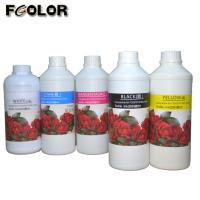 China FCOLOR 1000ml Premium DTG Ink Digital Textile Pigment Ink for Brother GTX GTX Pro DTX Printer for ESPON F2000 for sale