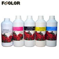 China FCOLOR 1000ml Premium DTG Ink Digital Textile Pigment Ink for Brother GTX GTX Pro DTX Printer for ESPON F2000 for sale
