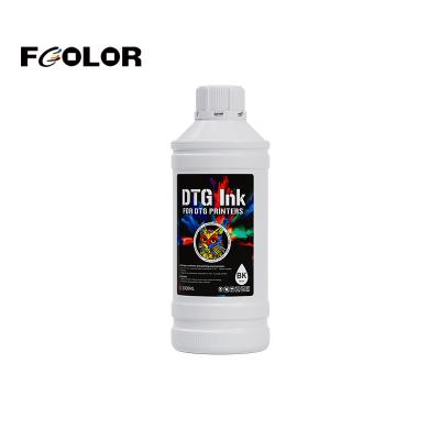 China FCOLOR Washing Resistance Dtg Textile Ink for Epson Surecolor Digital Printing F2000 F2100 F2130 F2160 F3000 F3030 F3070 Printer for sale