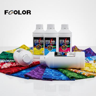 China 1000ml DTG Digital Textile Printing Ink DTG White Ink For DX5 XP600 TX800 L1800 1390 for sale