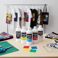 China 1000ml Direct To Garment Ink DTG Printer Ink 5 Colors for Epson L1800 F2000 F2100 Printer for sale