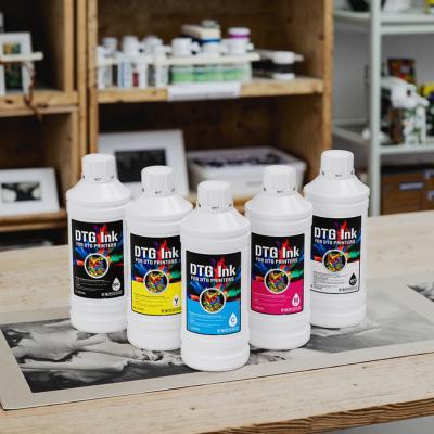 China DTG Textile Pigment White Ink for Epson L800 L805 L1800 R1900 F2000 1390 DX5 DX7 Printer for sale