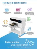 China Customized A3 DTG Printer For Clothing , Digital Automatic T Shirt Printing Machine for sale