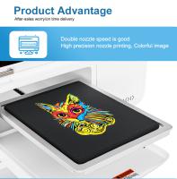China A3 Size 8 Colors DTG Printer Machine Direct To Garment T Shirt Printing Machine OEM for sale