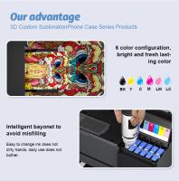 China 3D Sublimation Phone Case Printing Machine Kit Vacuum Heat Press for iPhone Samsung Custom Case Maker With Molds and Films for sale
