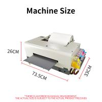 China Mini 30CM A3 Roll Desktop Sublimation Printing Machine for Label Sticker Printing for sale