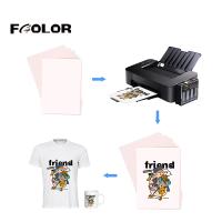China Fcolor Factory Direct Sales 100 Grams Heat Transfer Sublimation Paper A4  Size for Polyester Fabric for sale