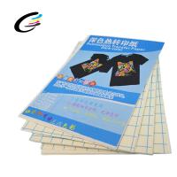 China A4 Sublimation Paper For T Shirts , Sublimation Heat Dark Transfer Paper for Clothing for sale