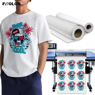 China 100g Sublimation Transfer Paper With Glue 44'' 63'' 64'' Roll Size For Textile Printing for sale