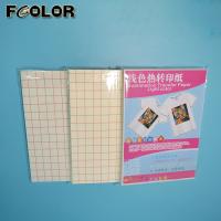 China FCOLOR Light Sublimation Paper A4 Transfer on Cotton T-shirt for sale