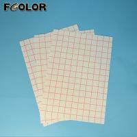 China FCOLOR Light Sublimation Paper A4 Transfer on Cotton T-shirt for sale