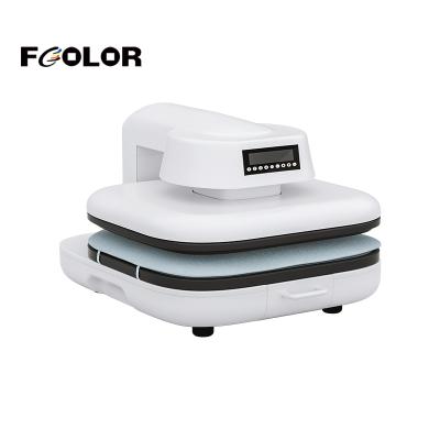 China FCOLOR Factory Wholesale DTF Printer 38*38CM Heat Press Machine for T-Shirt Clothing Transfer for sale