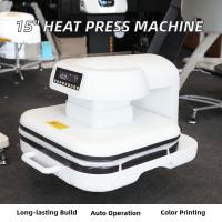 China FCOLOR Best-selling 38x38cm Fully Automatic Heat Press Transfer Machine Suitable for Bags and T-shirt for sale