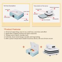 China FCOLOR Best-selling 38x38cm Fully Automatic Heat Press Transfer Machine Suitable for Bags and T-shirt for sale