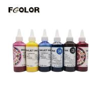 China Fcolor 100ML 1L Dark Black Sublimation Ink for Epson Eco Tank L1300 L3110 L3210 L3150 L4150 Printer for sale