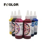 China Fcolor 100ML 1L Dark Black Sublimation Ink for Epson Eco Tank L1300 L3110 L3210 L3150 L4150 Printer for sale