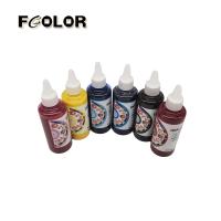 China Fcolor 100ML 1L Dark Black Sublimation Ink for Epson Eco Tank L1300 L3110 L3210 L3150 L4150 Printer for sale